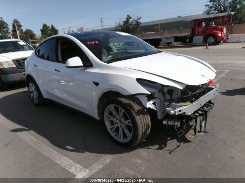 5YJYGDEE9MF273732 Tesla Model y 2021 Купить из США