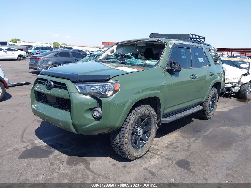 2022 TOYOTA 4RUNNER TRAIL SPECIAL EDITION - JTETU5JR2N6008905
