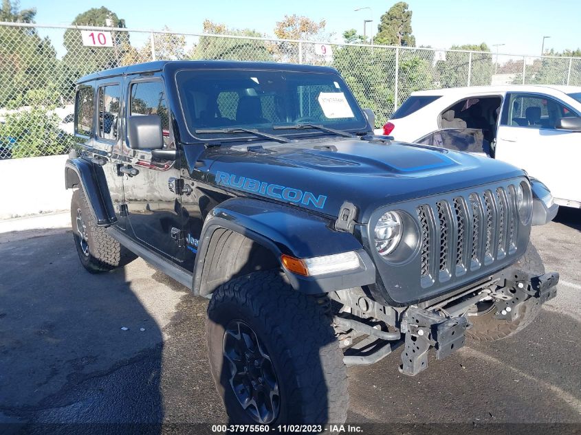 2021 JEEP WRANGLER 4XE UNLIMITED RUBICON - 1C4JJXR60MW765648