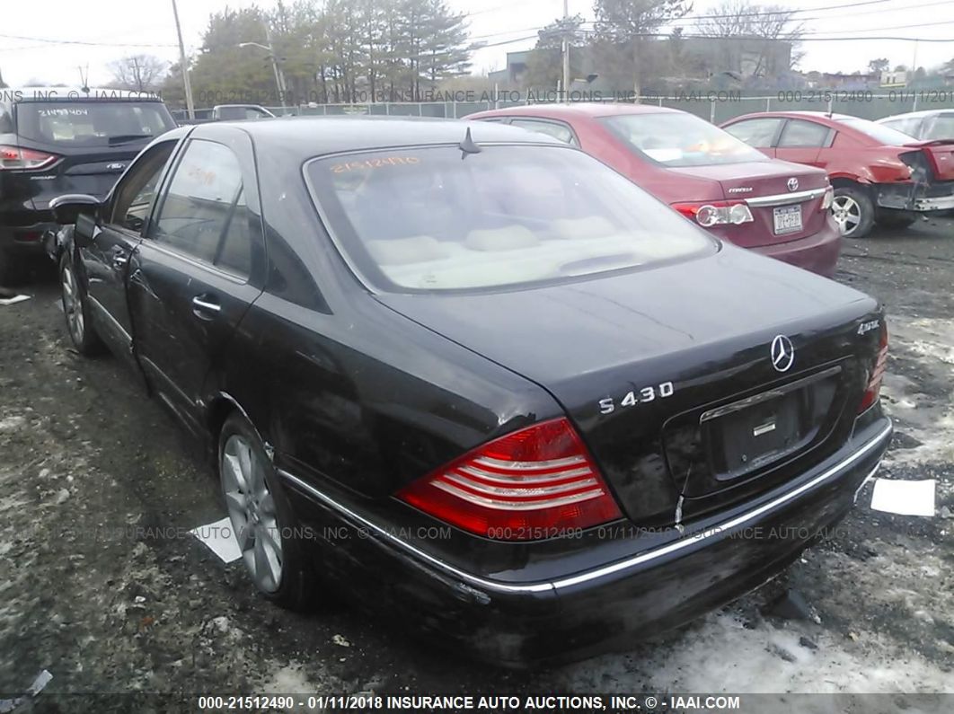 Price & History 2006 Mercedes-benz S-class S430 4.3l V8 Sohc 24v vin ...